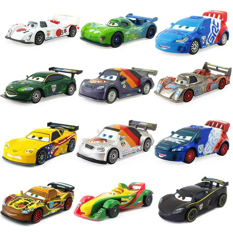 Cars2 National Racer Car Model USA France German Japan Brazil Russia ...