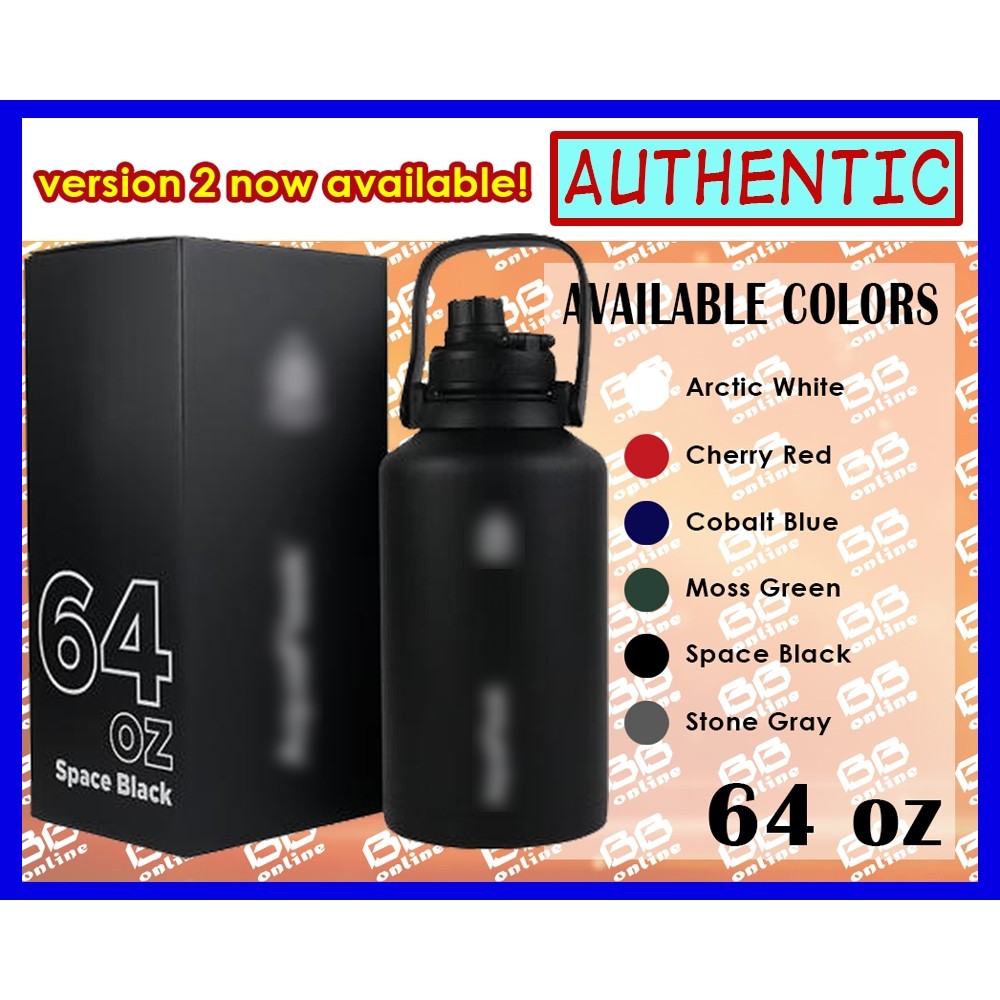 Authentic AF 64oz 84oz 128oz Wide mouth w/ flexible cap Vacuum ...
