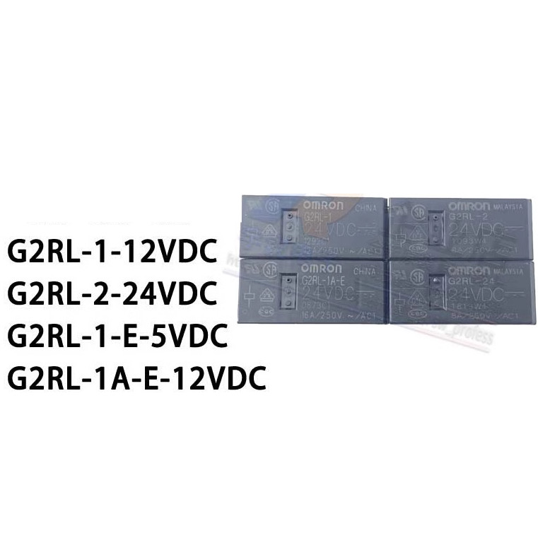 Omron Relay G2RL-1-E G2RL-1A-1A4-E G2RL-2-24-14 5VDC 12VDC 24VDC Brand ...