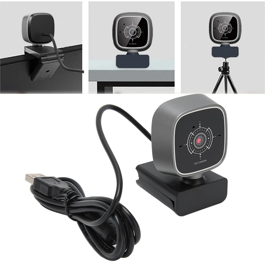 Superparis GOWENIC USB Webcam Video Camera 360° Rotating 1080P Noise ...