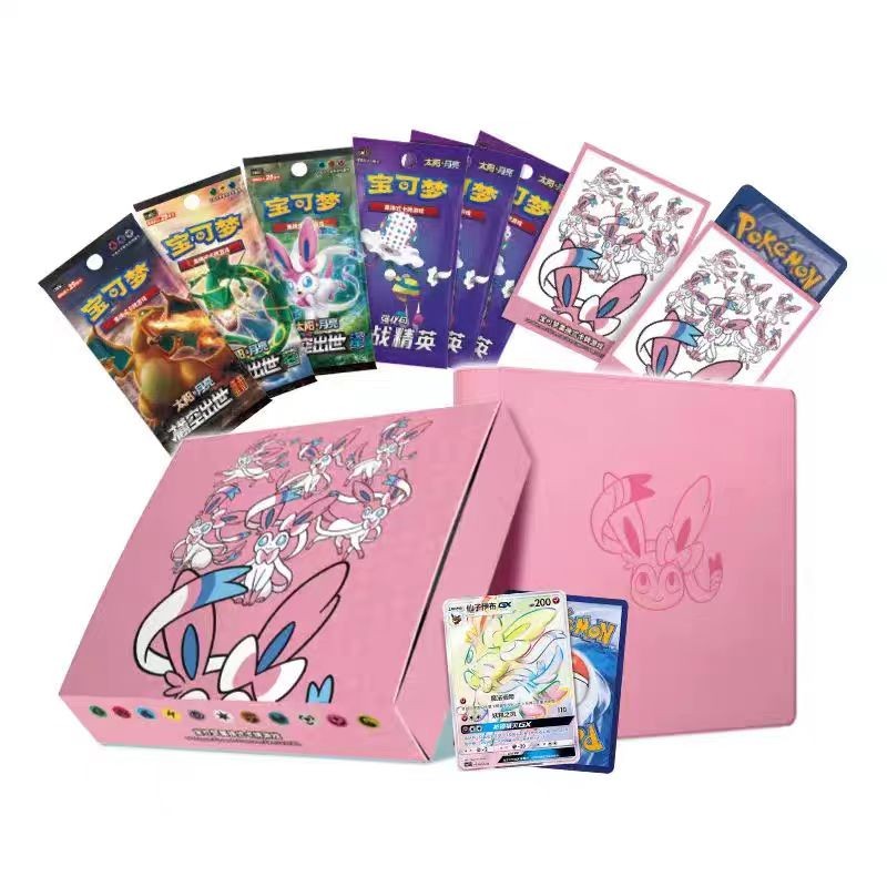 Pok é mon PTCG Simplified Eevee Gift Box GX Set Gift Box in Stock ...