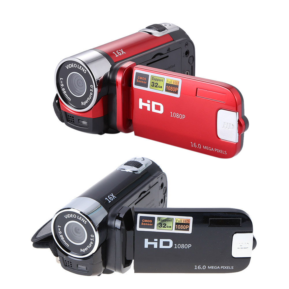 Portable Digital Video Camera Full HD 1080P 32GB 16x Zoom Mini ...