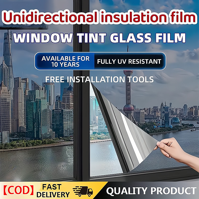 2M Window Film All Black 3d Sticker Tinted Glass Sticker Filtering Film ...