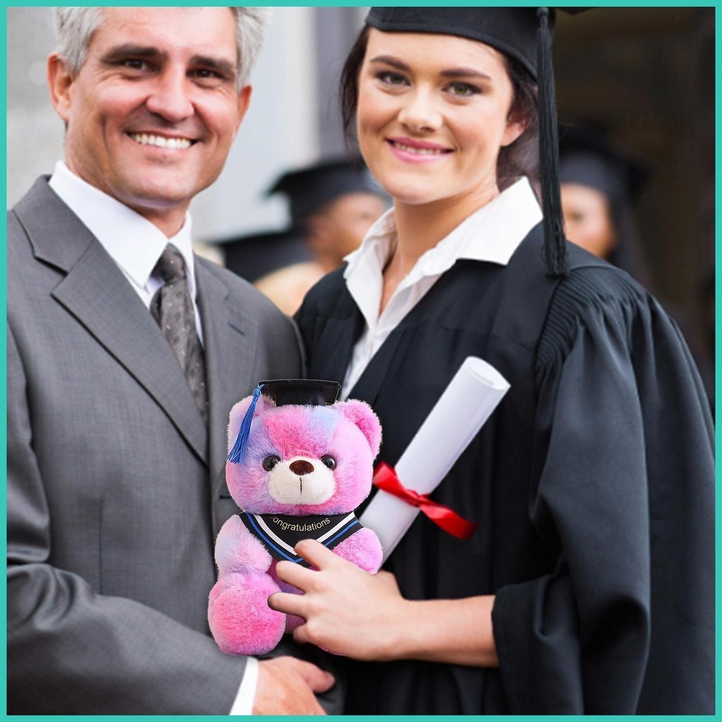 2023 Graduation Bear Graduation Plush Stuffed Animal with Grad Caps ...