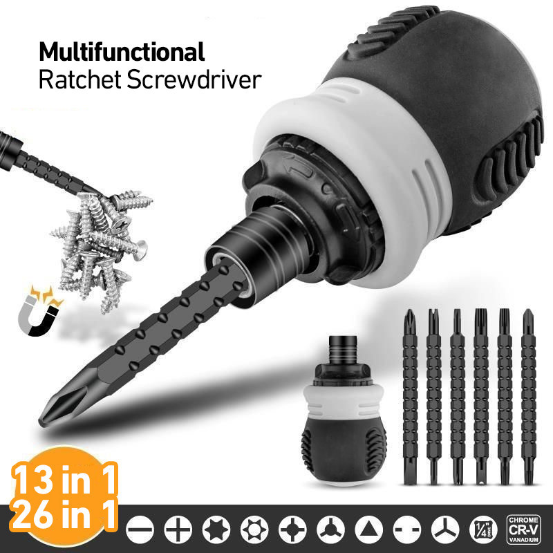 Replaceable Screwdriver Set Of 26 PCS | Shopee Philippines
