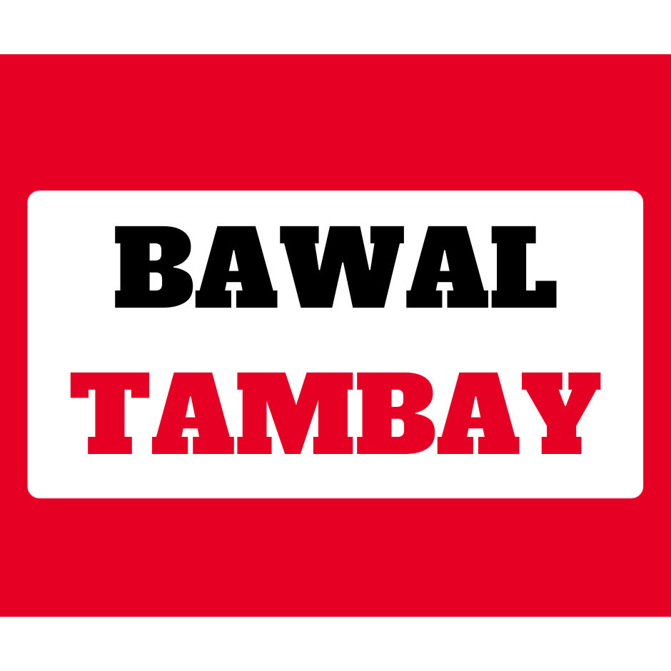 Signages Bawal Tambay Laminated Makapal 250mic,bawal tambay | Shopee ...