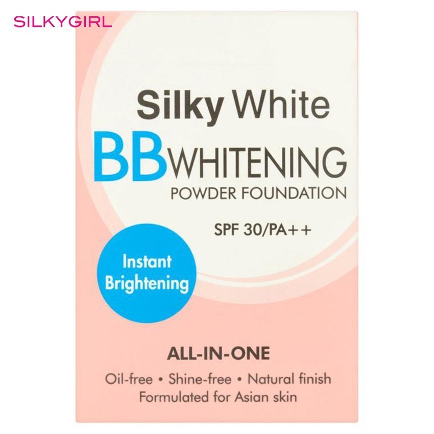 ♞Silkywhite BB Whitening Powder Foundation (Medium) | Shopee Philippines