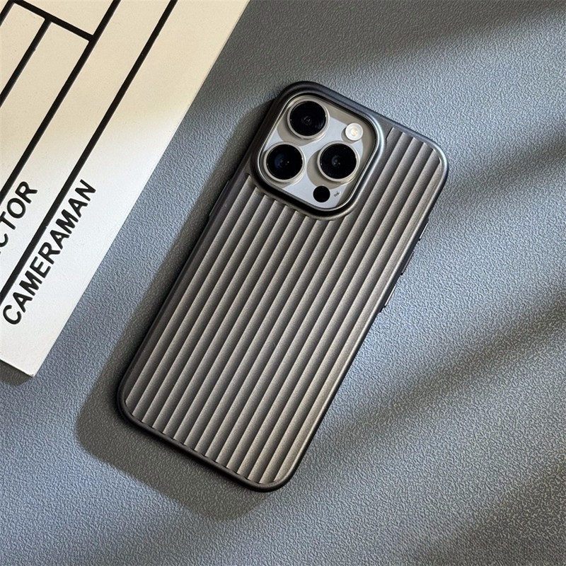 Luxury Solid Color Luggage Pattern Phone Cases for Iphone 17 16 15 14 ...