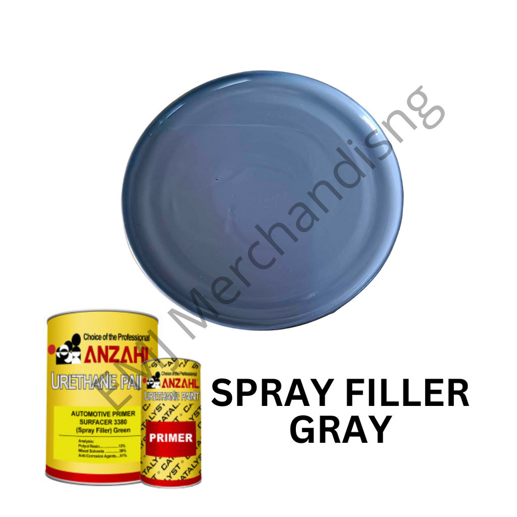 EMJ Anzahl Spray Filler Primer Gray White Black or Anti Corrosion Green ...