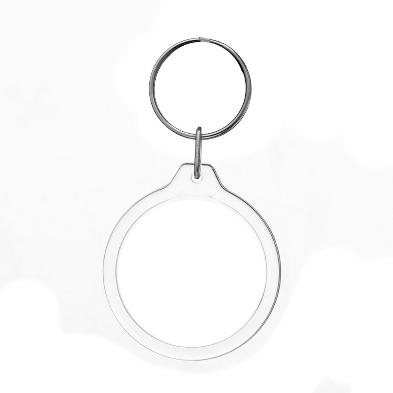 DIY Acrylic Insert Keychains Blank Custom Insert Photos Pictures ...