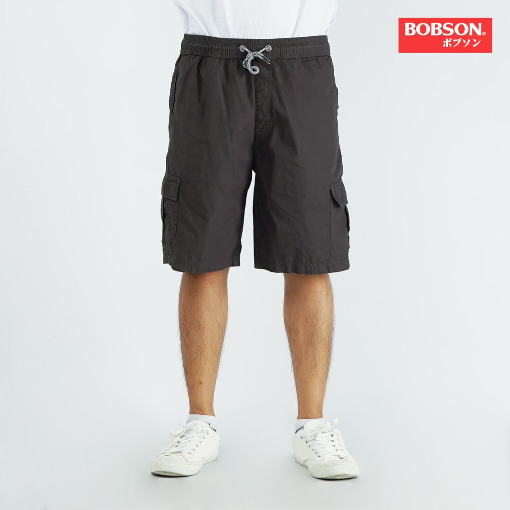 Bobson Japanese Men's Basic Non-Denim Jogger Short Trendy fashion High ...