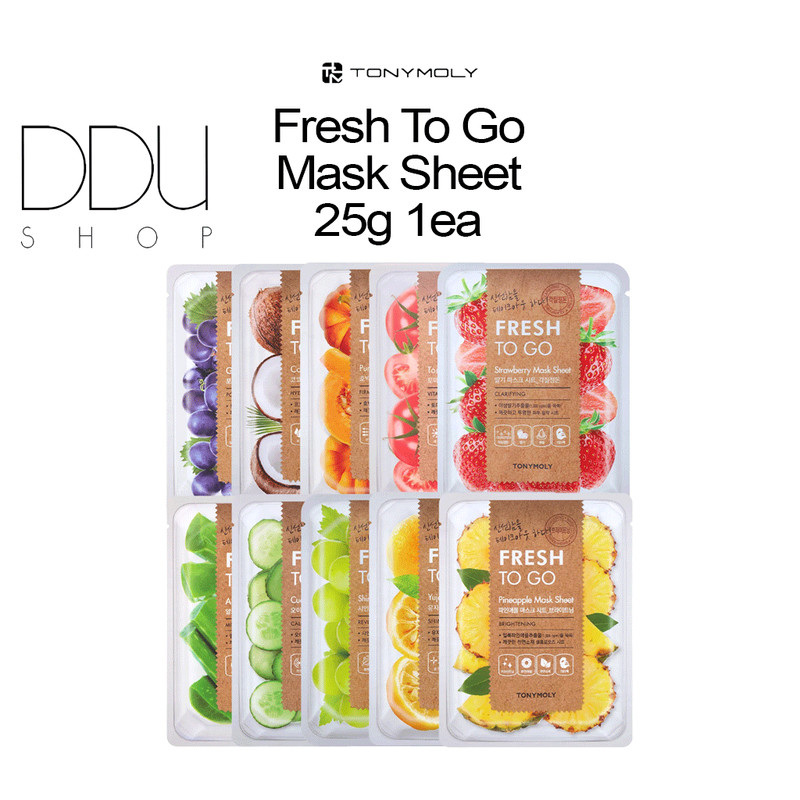 TONYMOLY Fresh To Go Mask Sheet 25g 1ea | Shopee Philippines