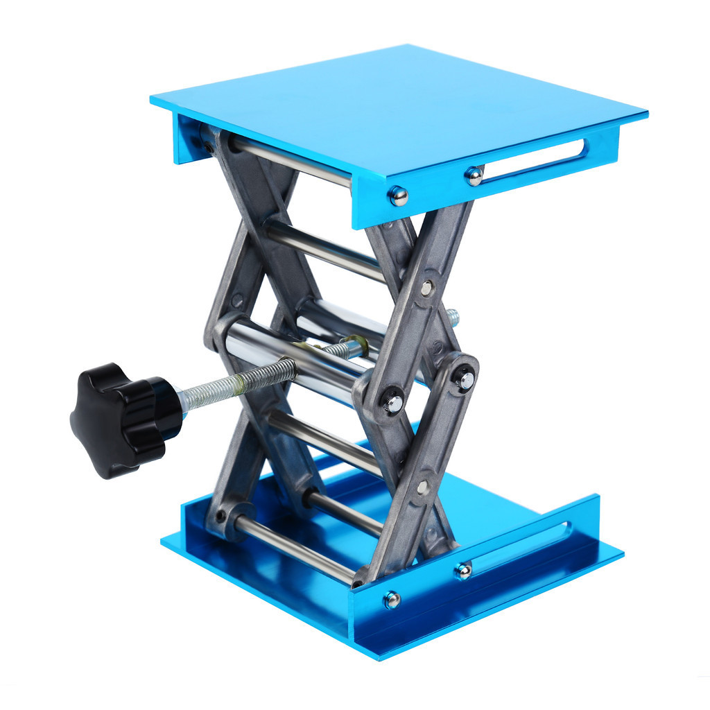 Lab Jack Lift Platform Stand Table 10x10cm, Aluminum Oxide Laboratory ...