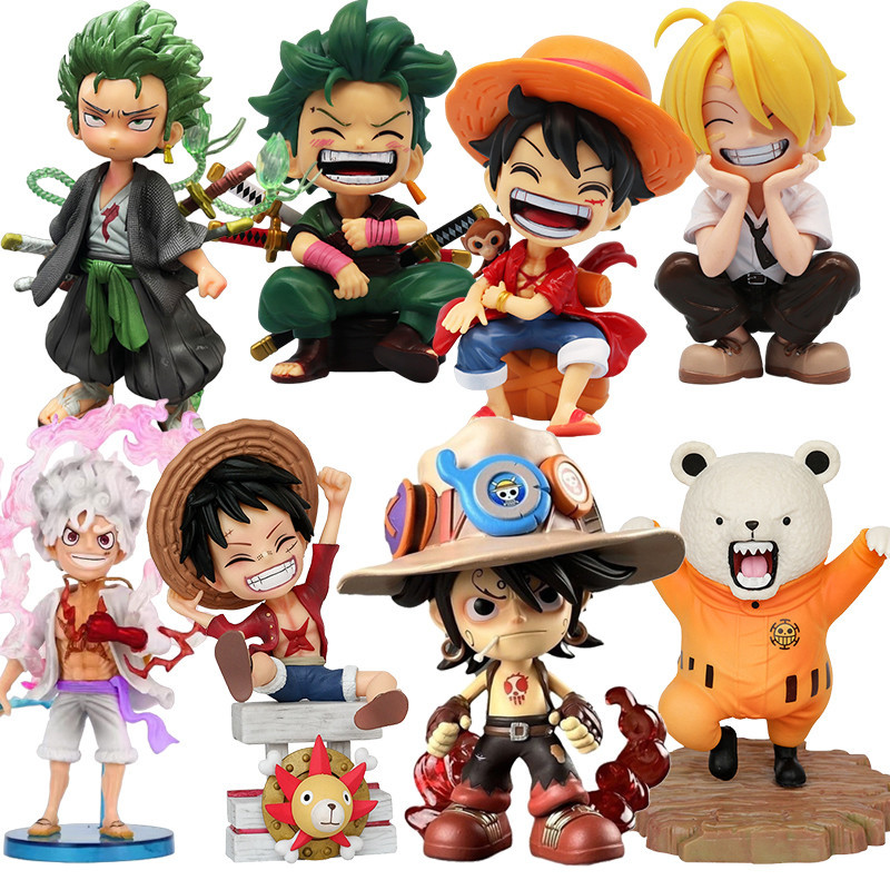 New One Piece Luffy NIKA Sun God Zoro Law Ace Uta Shanks Bepo Anime ...