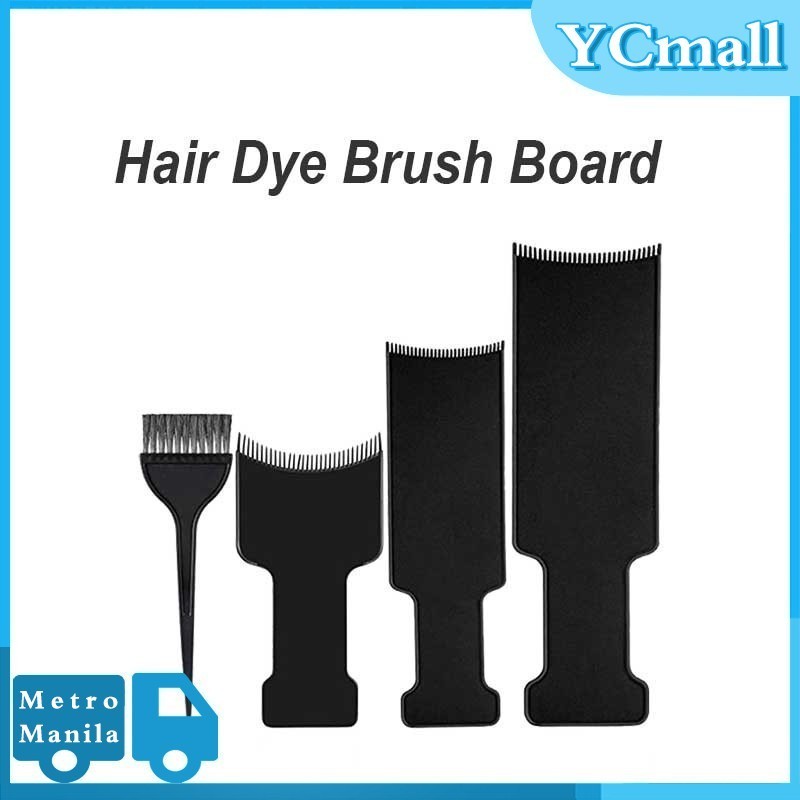 4pcs/Set Highlight Dye Board Salon Hair Coloring Dyeing Applicator Pick ...
