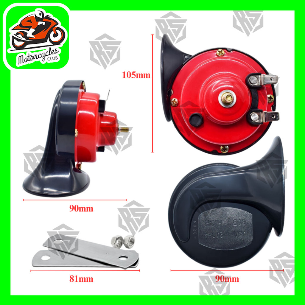 MOTORCYCLE TYPE R HORN [HURRICANE SPEED] | Shopee Philippines