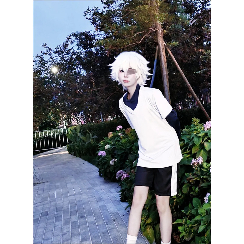 killua cosplay Killua Zoldyck cosplay 3-piece set hunter x hunter ...