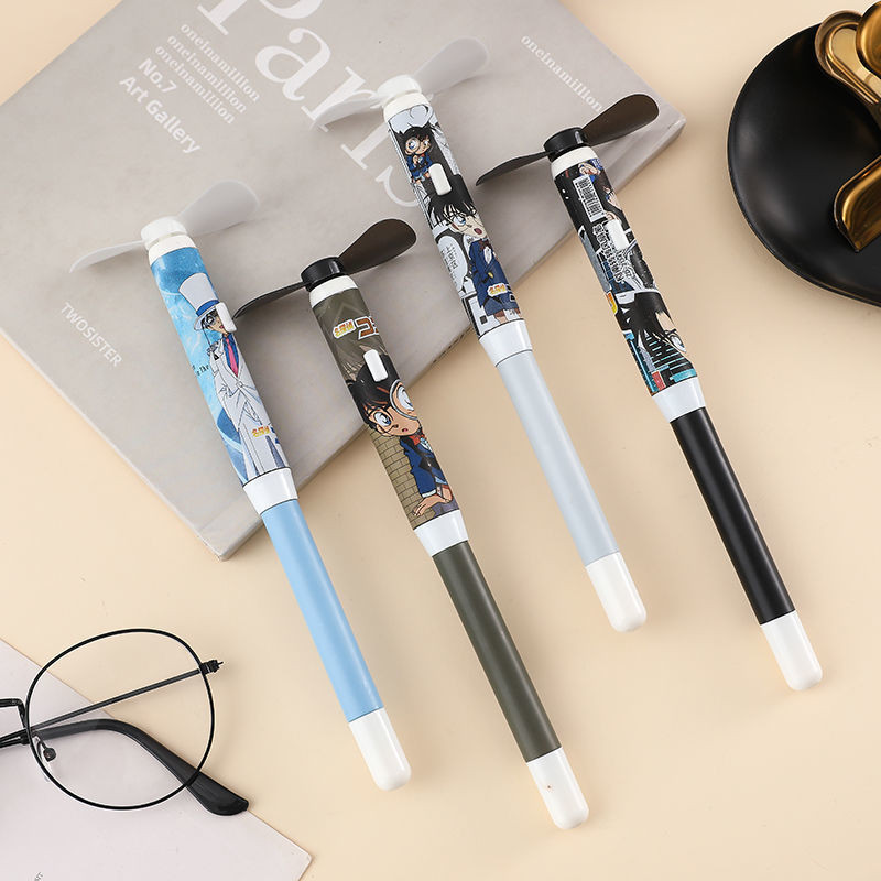 Conan Electric Fan Pen, Student Stationery, Portable and Silent Cooling ...