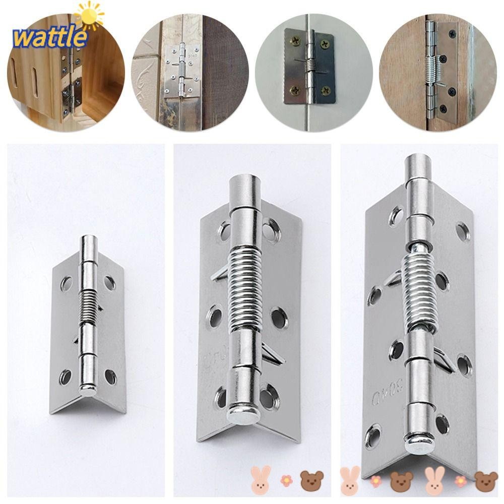 WATTLE Door Hinges Folding with Spring Hardware Window Accessories ...