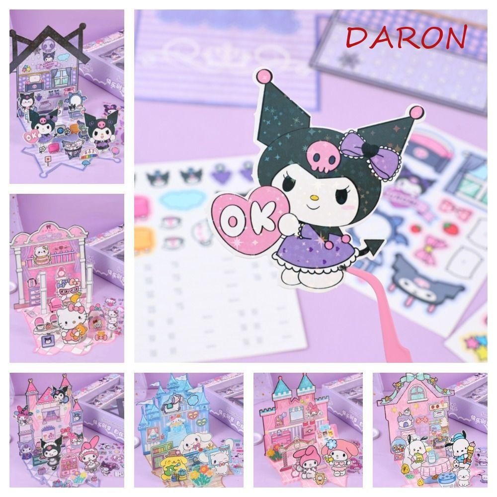 DARON KT Quiet Book Toys, Anime Activity Books Handmade DIY Kuromi Busy ...