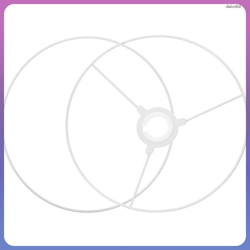 Lamp Shades for Table Lamps Ring Lampshade Frame Metal Support Fitter ...