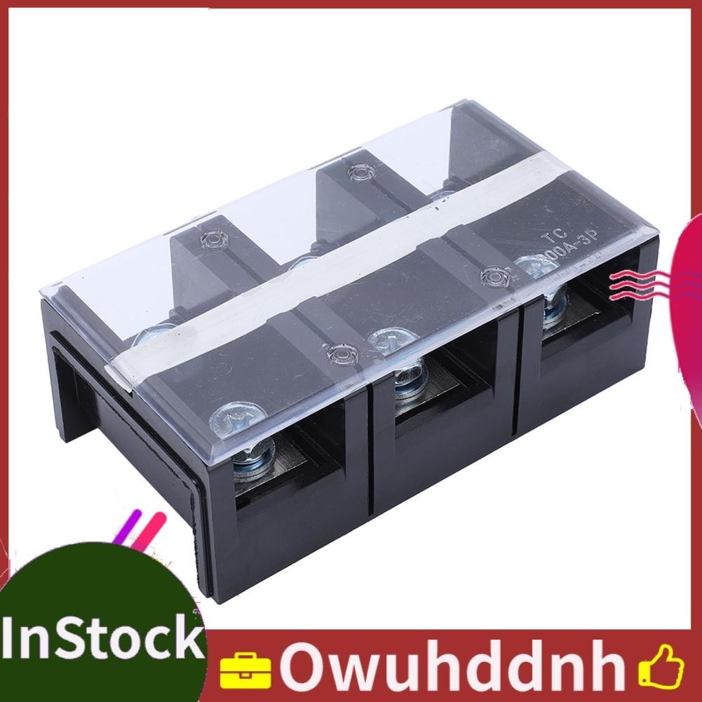 Owuhddnh Dual Row Terminal Block Mutual Insulation High Current Strip ...