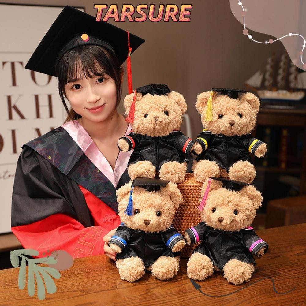 TARSURR Sitting Bear Doll, Graduate Small Teddy Bear Doll, Doctor's ...