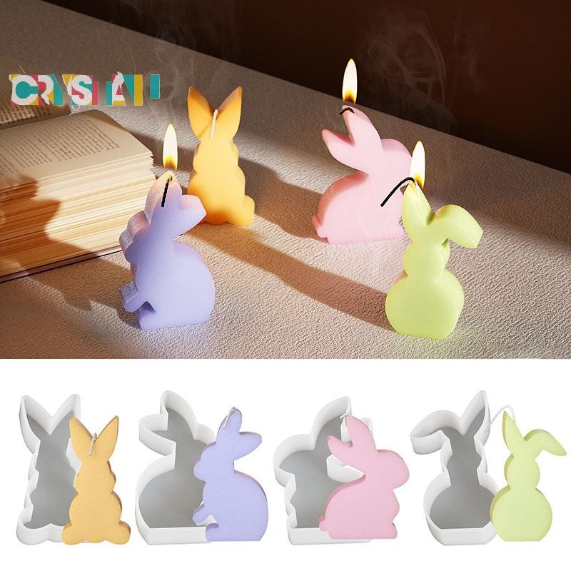 Crystal- Pack Of 4 Silicone Moulds Easter Silicone Moulds Easter Bunny ...