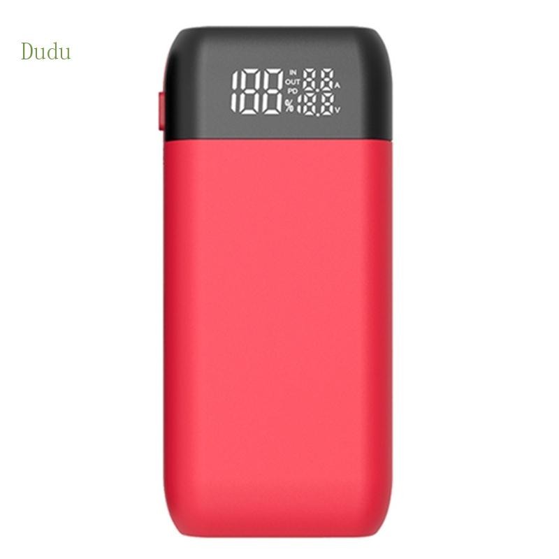 Dudu DIY 18650 18700 20700 21700 Charger with Type C PD+QC3 0 USB input ...