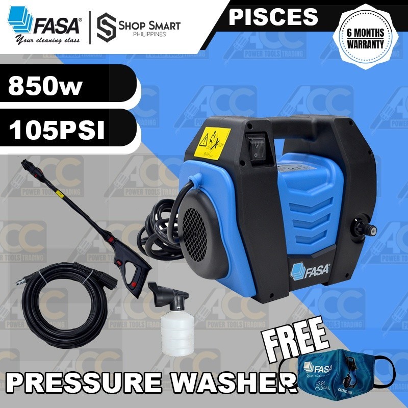 Fasa Cold Water High Pressure Washer (PISCES) | Shopee Philippines