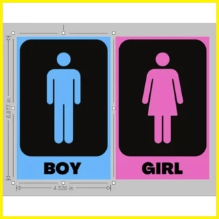 Shop comfort room signage for Sale on Shopee Philippines