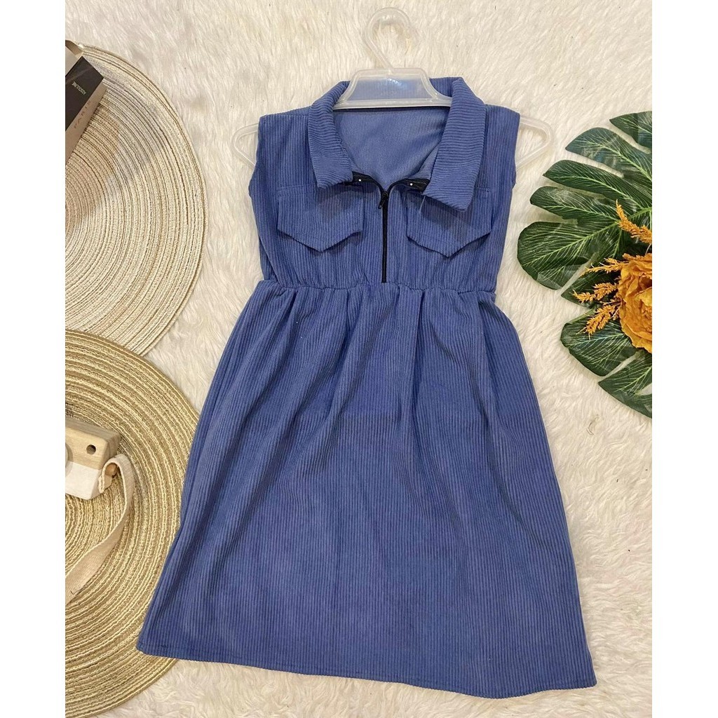 zipper dress for kids 2-3yrs old fit | Shopee Philippines
