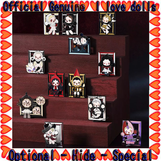 SKULLPANDA Comic Collection Series Badge POPMART [Genuine] Doll Cute ...