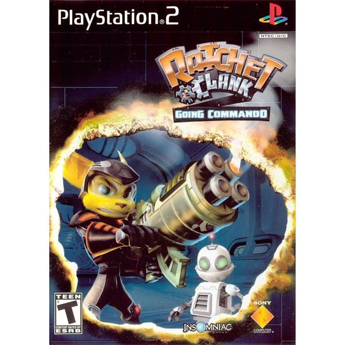 Playstation 2 Cassette - Ratchet & Clank Going Commando | Shopee ...