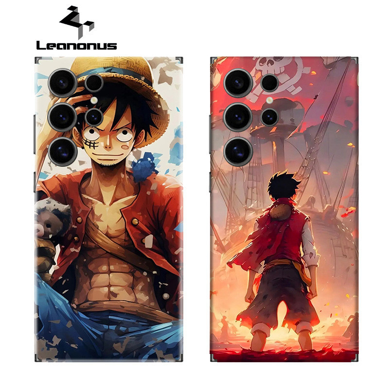 Cartoon One Piece Decal Skin for Samsung Galaxy S24 S23 S22 S25 Ultra ...