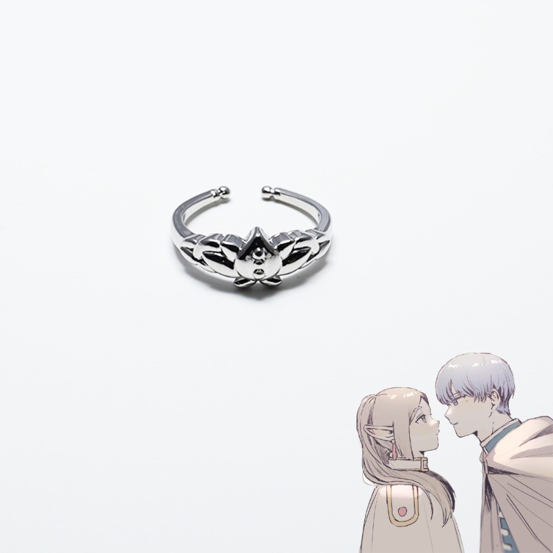 Anime Frieren Beyond Journey's End Ring At The Funeral Metal Adjustable ...