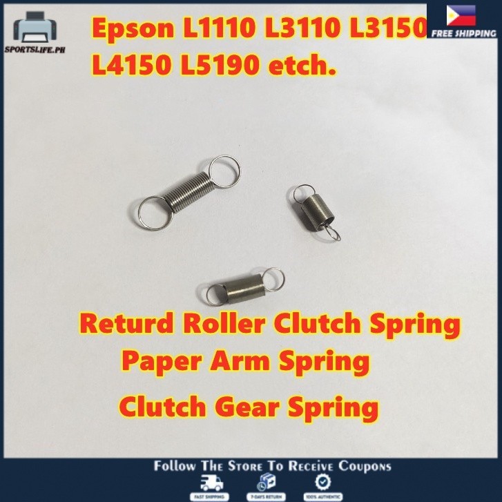 Printer Feed Sensor Spring Set Extension Spring Paper Arm Sensor spring ...