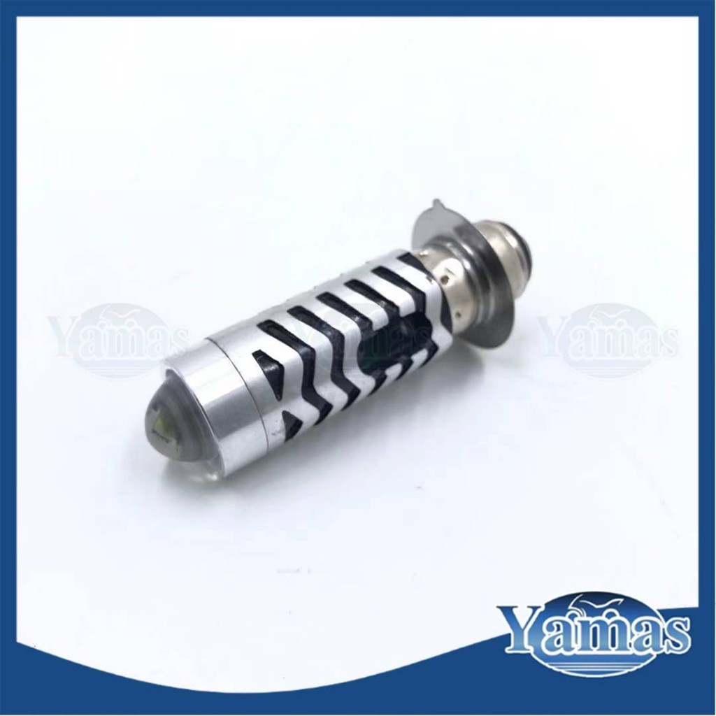 MINI DRIVING LIGHT BULB MOTORCYCLE HEADLIGHT WITH BLUE PARK LIGHT YAMAS ...