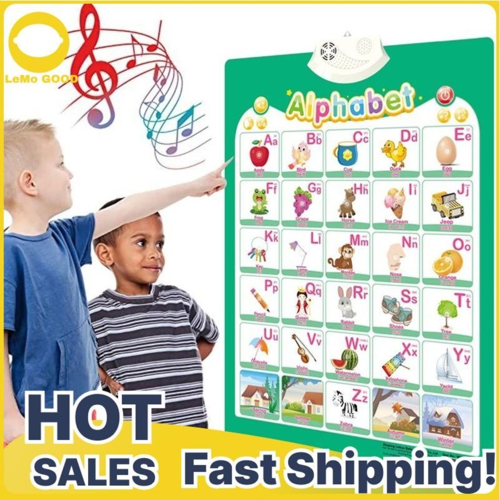 Talking Chart For Kids Alphabet Chart With Sound Talking Charts For ...