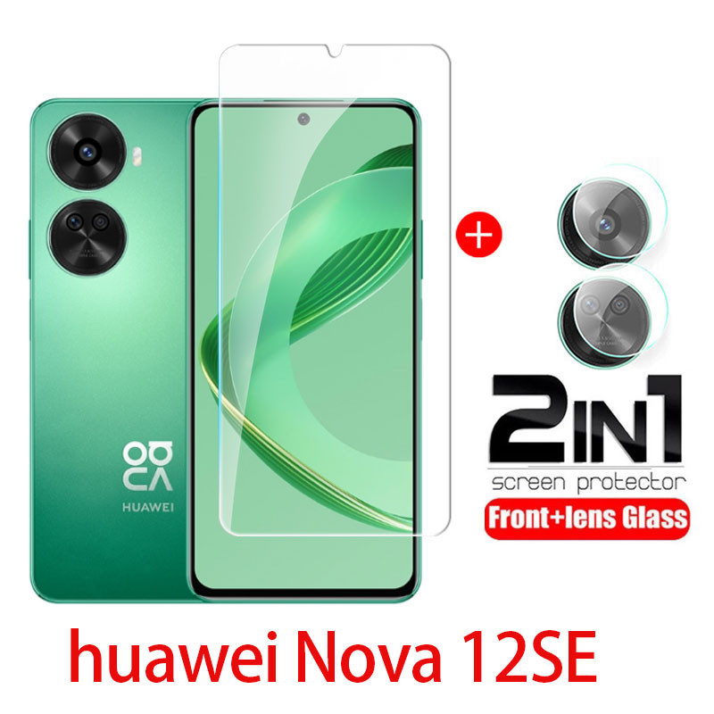 2in1 Screen Protecto For huawei nova 12 SE 12i 12s 12 s Ultra 2024 Screen Protector Full Cover ...