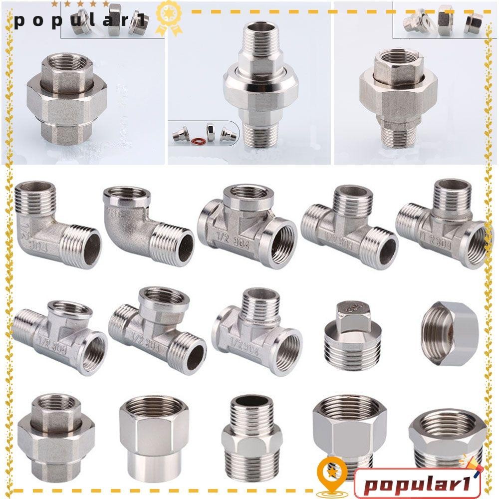 POPULAR Pipe Fittings Internal External Threaded Stainless steel Female ...