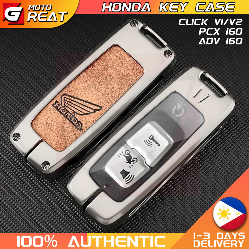 HONDA Key Cover Key Case Airblade Leather Click PCX 160 ADV 160 ...
