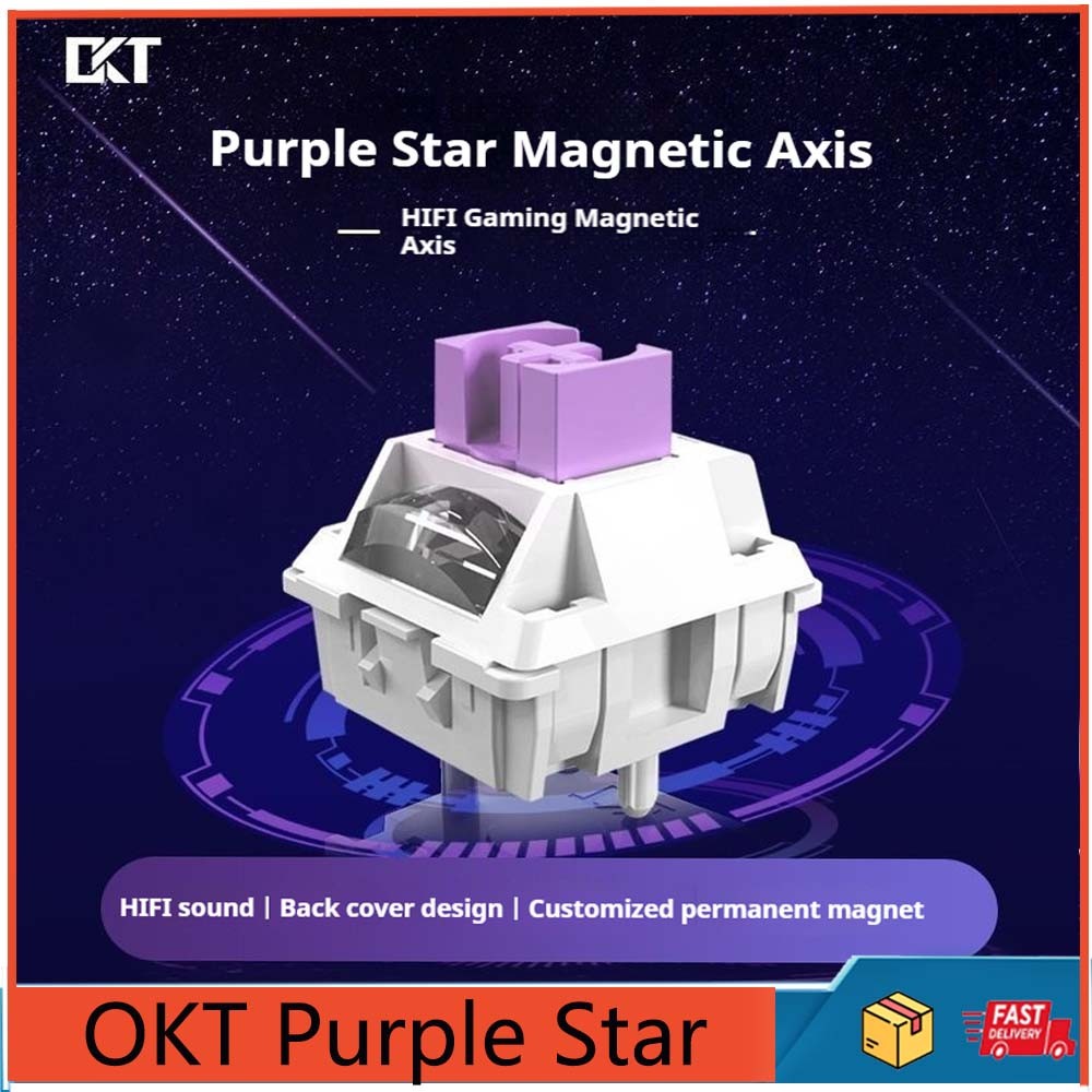 [In stock] OKT Purple Star Magnetic switch Long Spring High Precision Sealed Bottom Light Guide ...