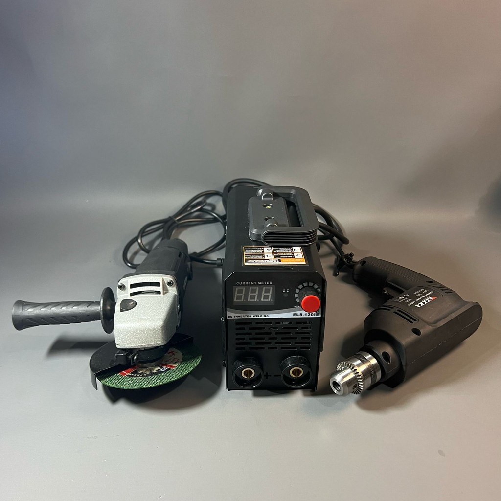 MESIN Ellka 3in1 Electric Welding Machine 450Watt 120A Ellka 4 inch ...