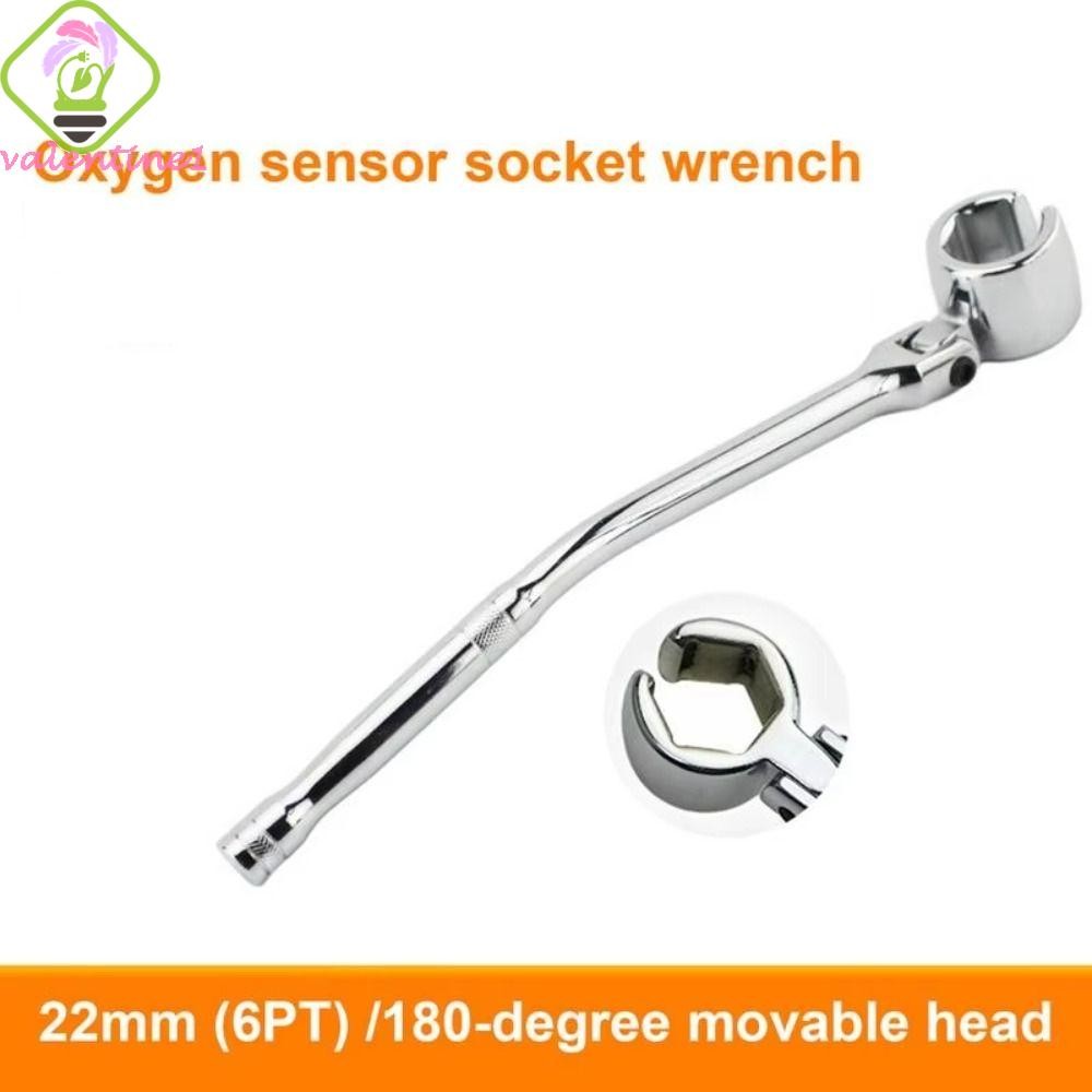 AVALENTINE Car Oxygen Sensor Wrench, Offset 6-point 22mm O2 Sensor ...