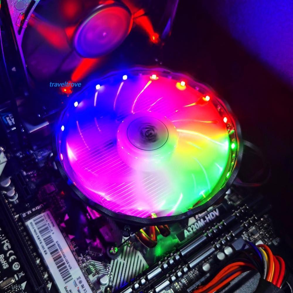 SNOWMAN 4 Pin PWM CPU Cooling Fan 1500RPM Speed Computer Cooler Quiet ...