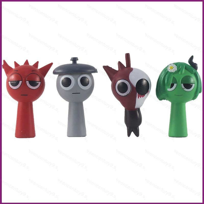 gre9 24pcs Sprunki Action Figure Rhythm box game Model Dolls Toys For ...