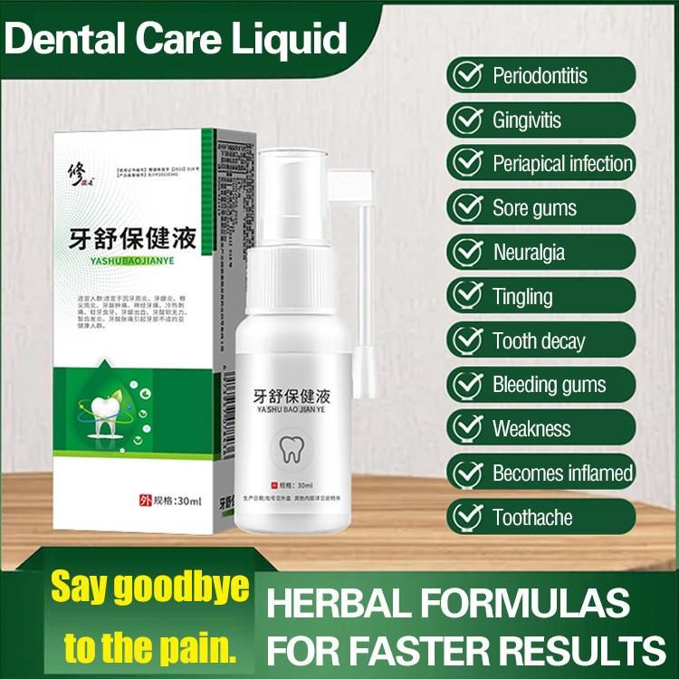 Dental Care Liquid Teeth Whitening Stain Removal Tooth spray Tartar Bad ...