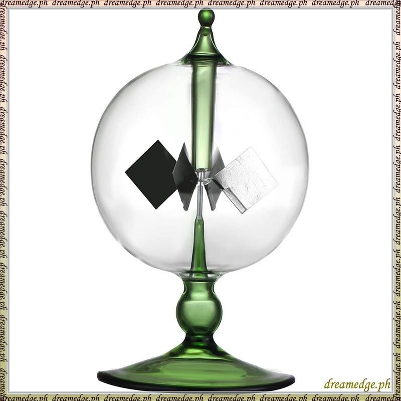 [S D K G] Green Solar Power Radiometer Crookes Solar Energy Spinning ...