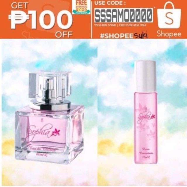 ♞Sophia Sweet Floral Fragrance Scent for Ladies Eau de Toilette 60mL ...